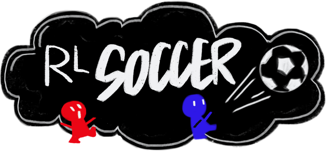 2vs2 Soccer Game with AI Agents